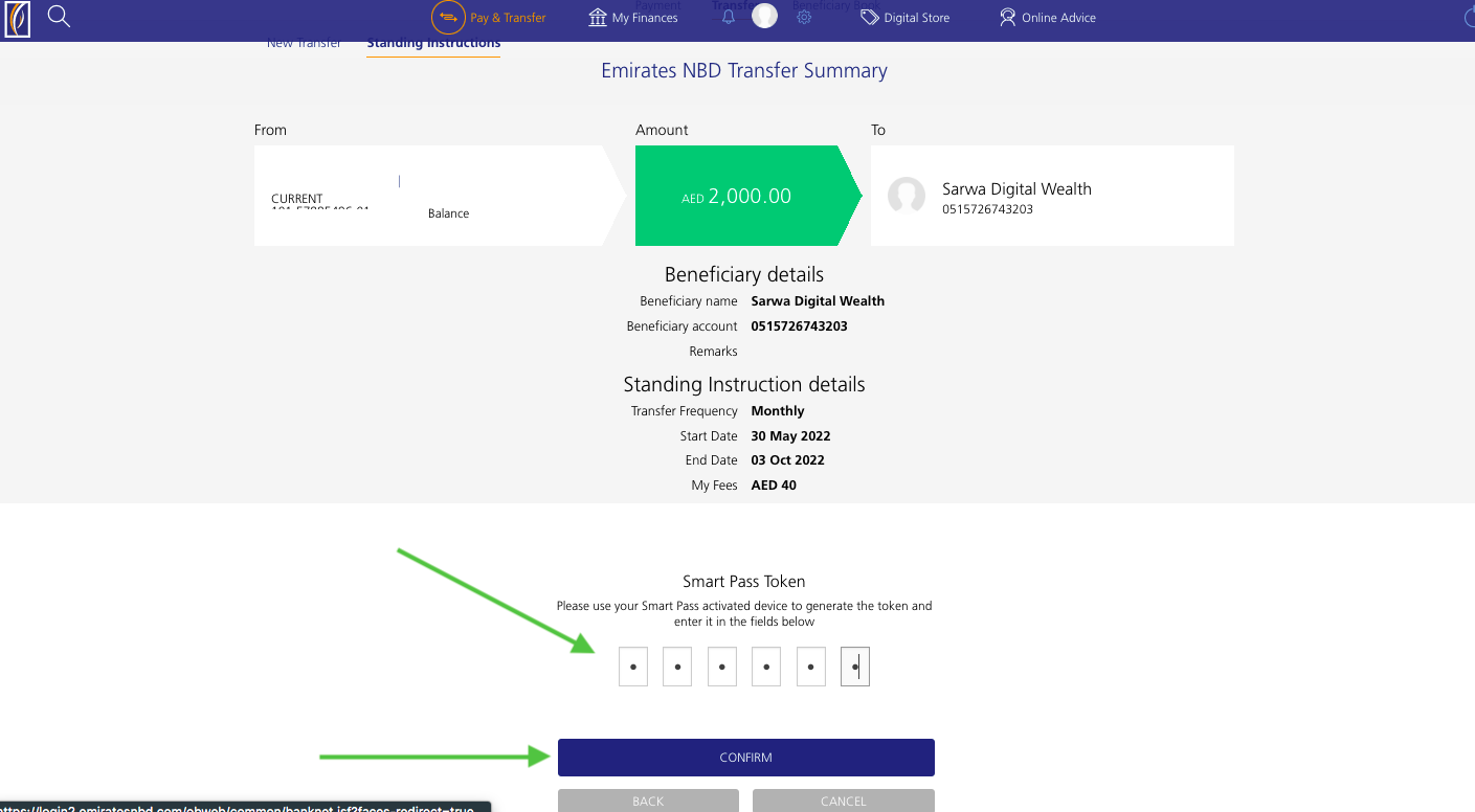 Emirates NBD – Sarwa